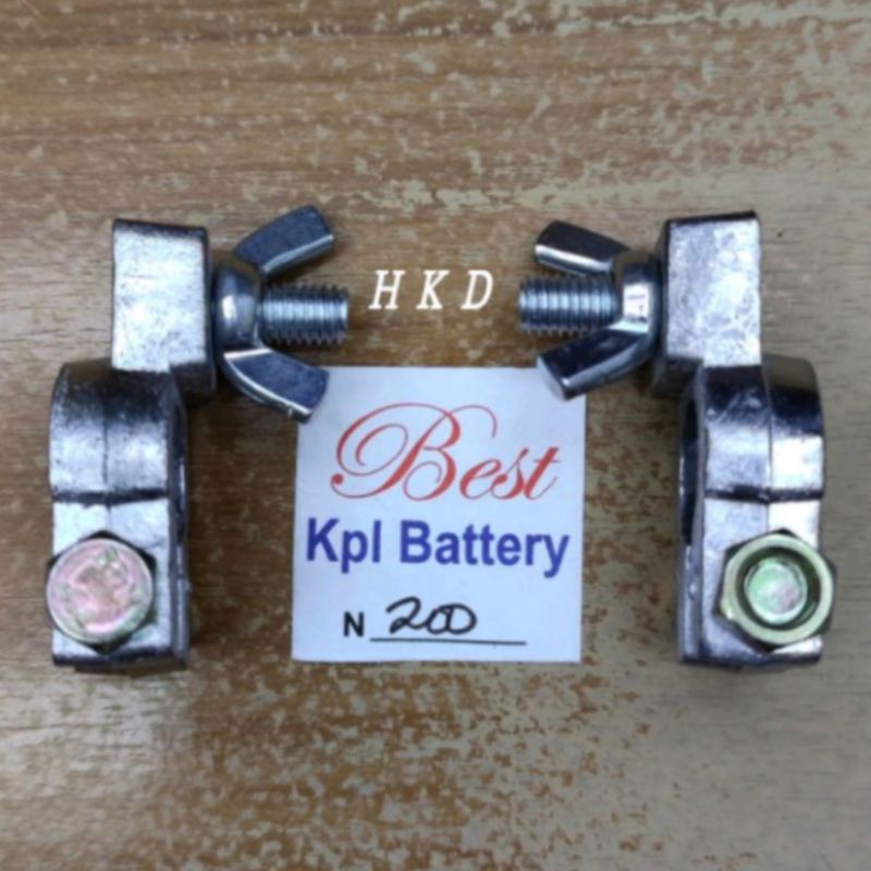 Jual KEPALA AKI MOBIL N 200 A/KLEM KEPALA ACCU N 200 TIMAH BEST ...