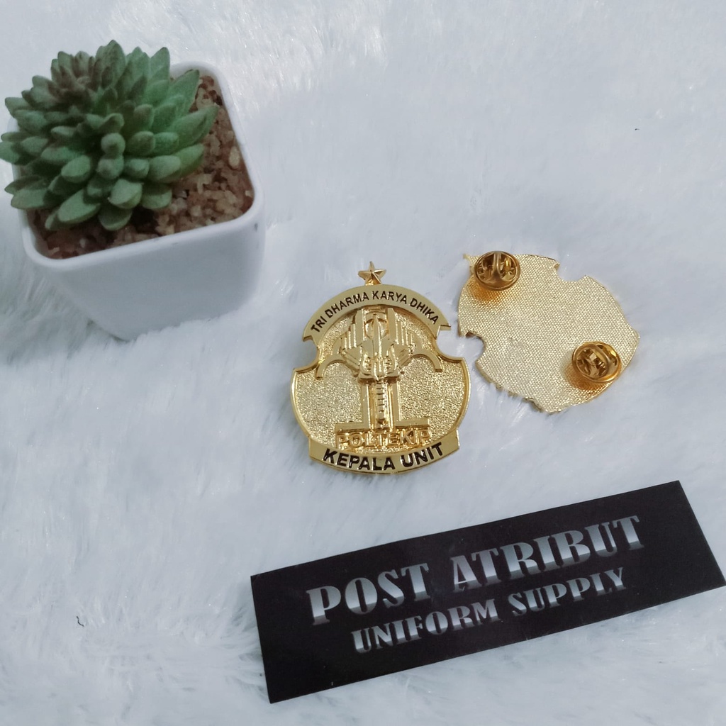 Jual Pin Dosen POLTEKIP / Dosen POLTEKIP / Atribut POLTEKIP / Atribut ...