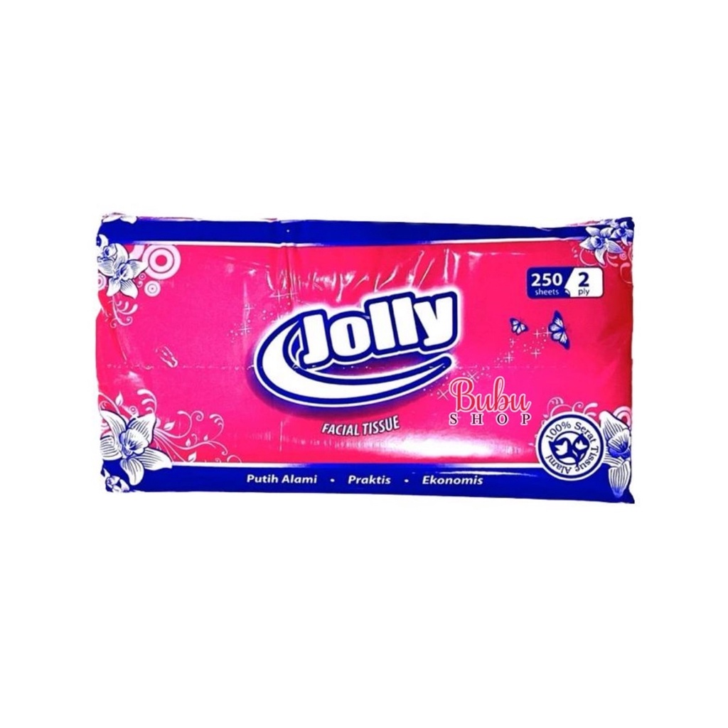 Jual Tisu tissue facial jolly 250 sheets 2ply | Shopee Indonesia