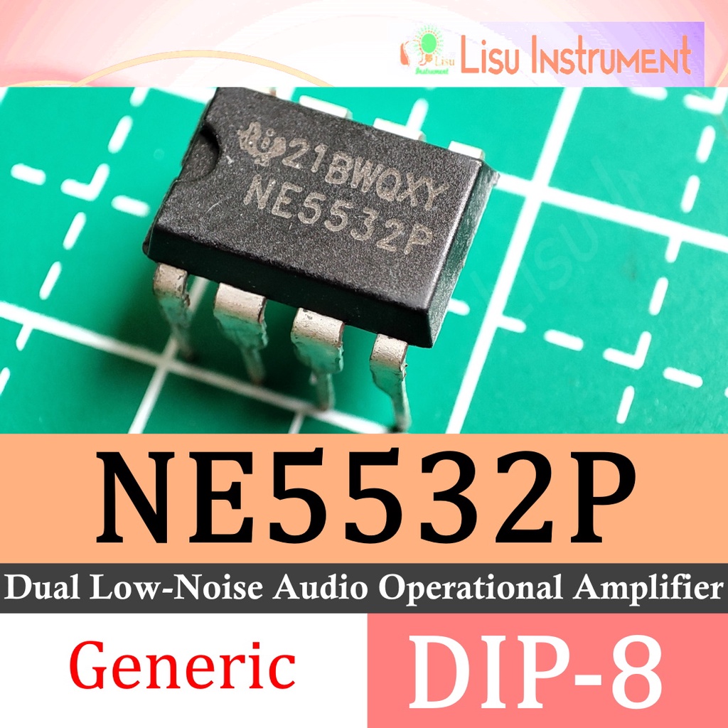 Jual NE5532P NE5532 Dual Low-Noise High-Speed Audio Operational Amplifier DIP-8 | Shopee Indonesia