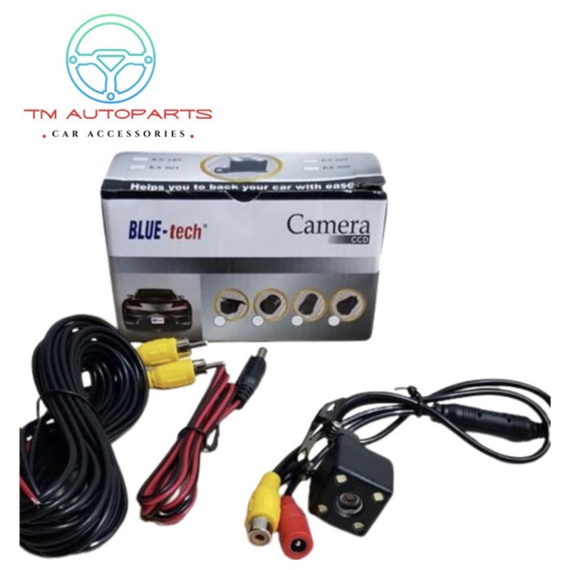 Jual kamera kotak parkir mundur LED CCD mobil universal merk Blue-tech bluetech blue tech ...