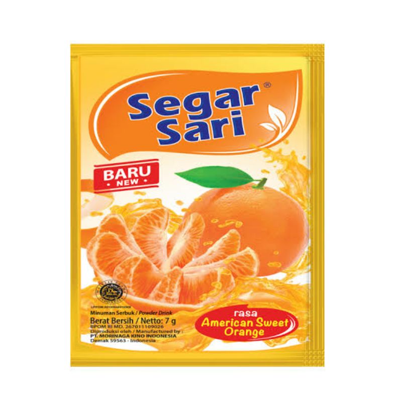 Jual Segar Sari minuman serbuk rasa Buah 7gr x 10 sachet | Shopee Indonesia
