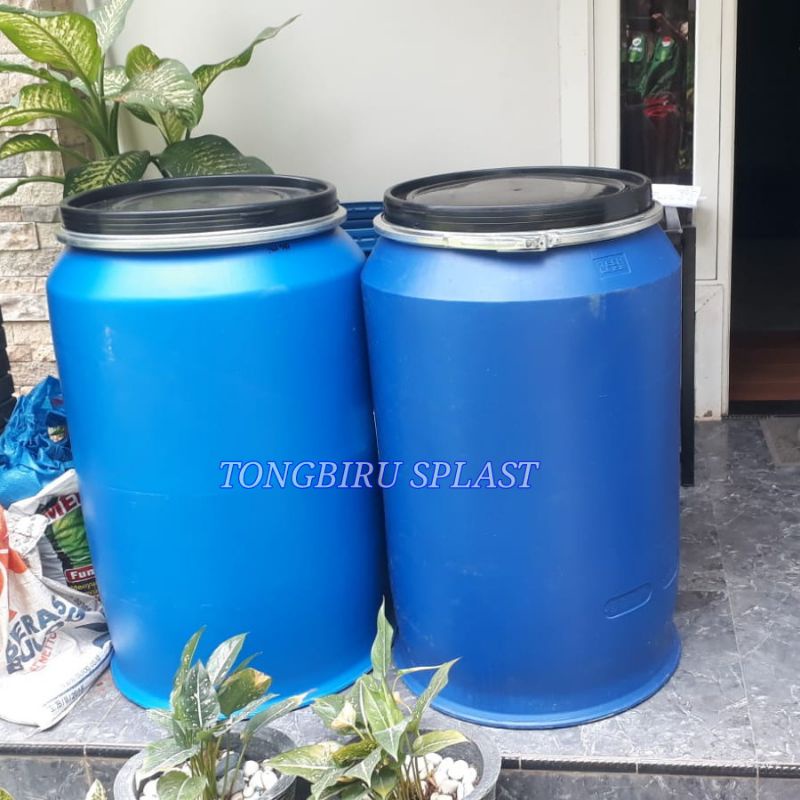 Jual Tong 200L/ Drum 200L/ Gentong 200L/ Tong Fermentasi/ Tong Air ...