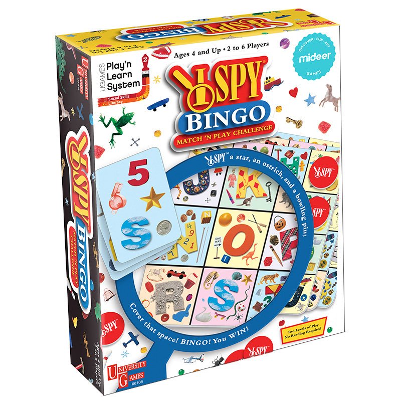 Jual Mideer I SPY BINGO Mainan Edukasi Anak Mainan Board Game Anak ...