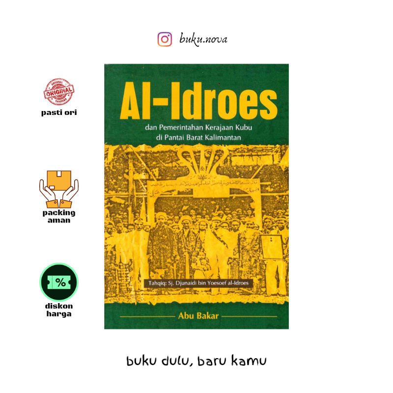 Jual Buku Al-Idroes dan Pemerintahan Kerajaan Kubu di Pantai Barat ...