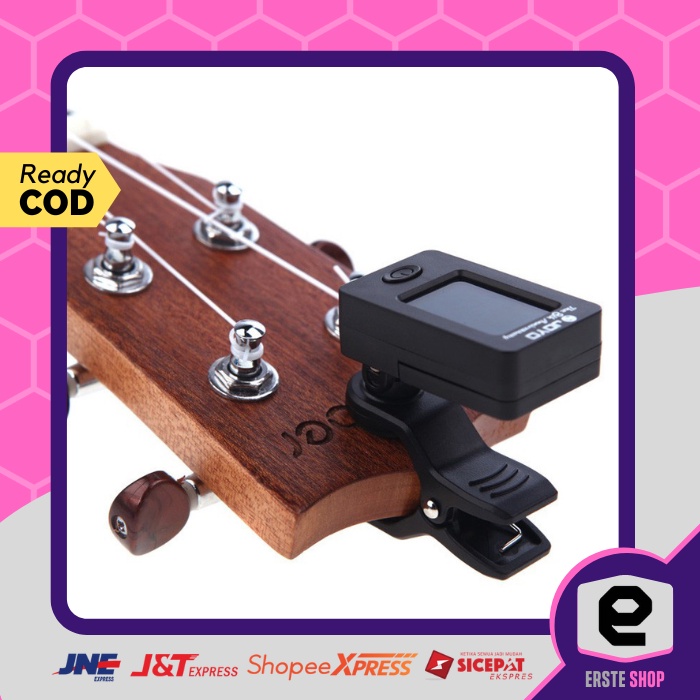 Jual Alat Aksesoris Musik Tuner Gitar JOYO Rotatable 360 Degree ...