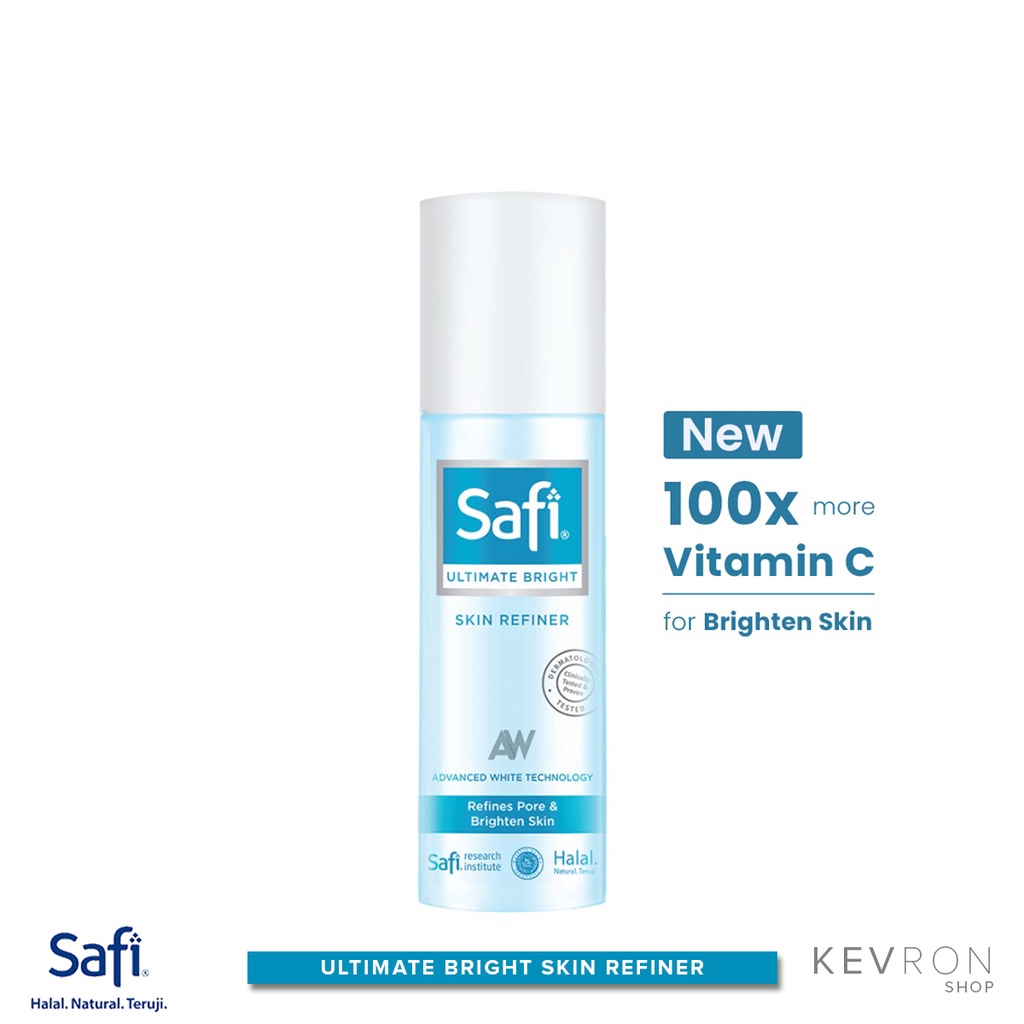 Jual Safi Ultimate Bright Skin Refiner 100ml - Toner Wajah Safi White Expert Skin Refiner ...
