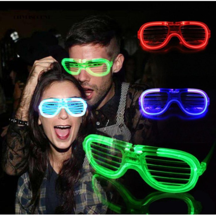Jual Party Glasses Kacamata DWP Party Ultra Rave Party Bisa Nyala ...