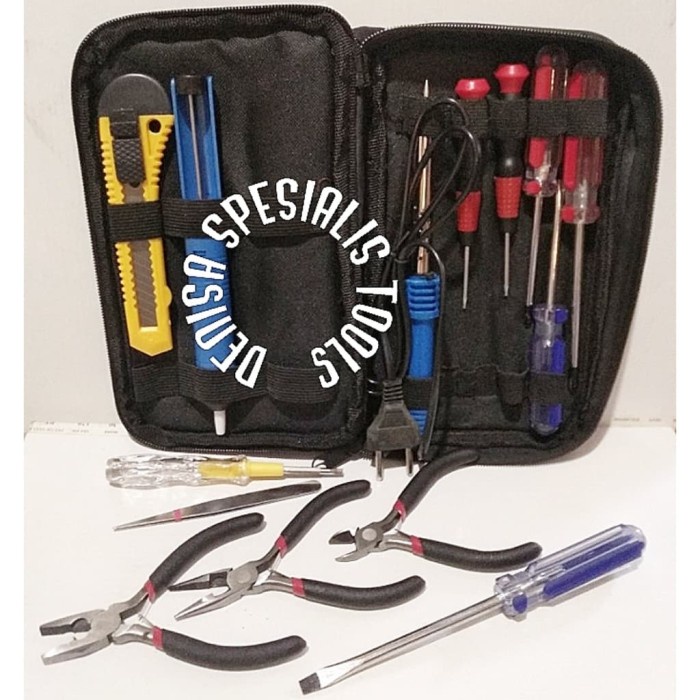 Jual Soldering Kit Solder Tool Kit Set Satu Set Alat Servis Elektronik ...