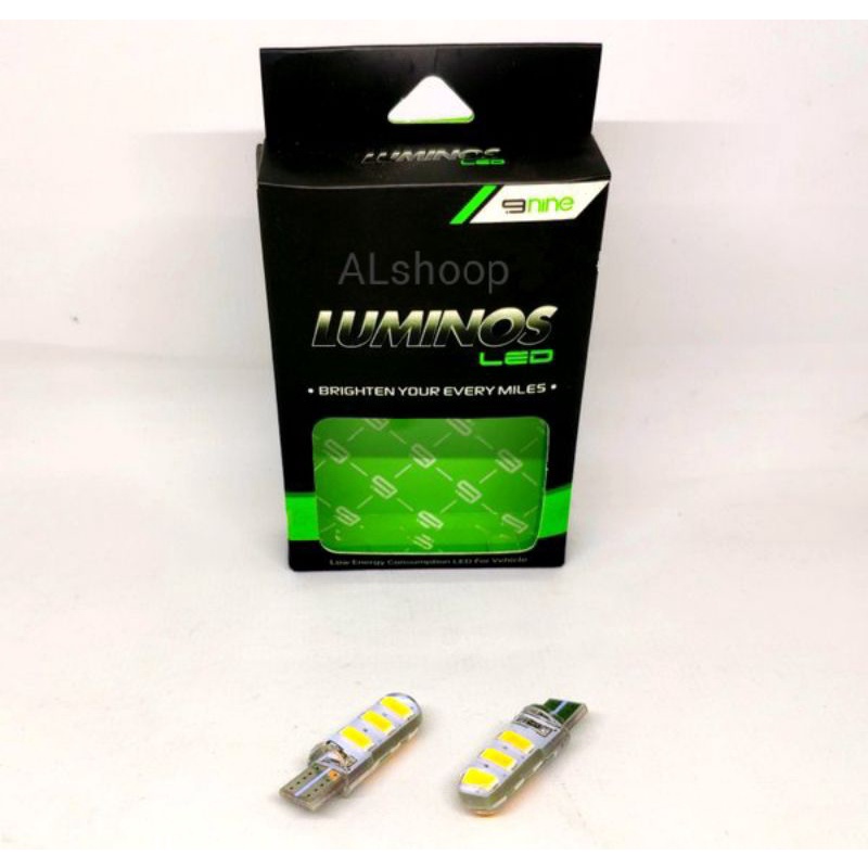 Jual LUMINOS LED LAMPU T10 6 MATA JELLY UNTUK SEIN SENJA PLAT NOMOR ...