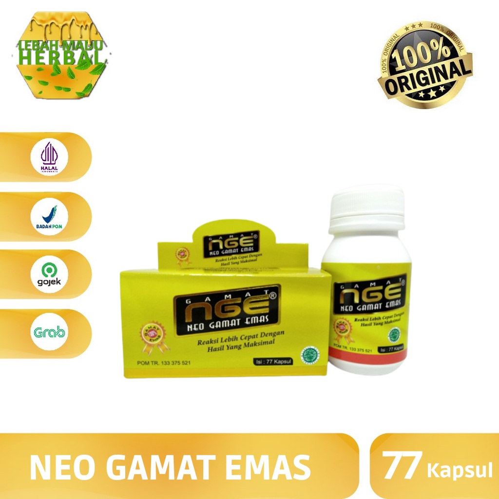 Jual Kapsul NGE Neo Gamat Emas 77 | Shopee Indonesia