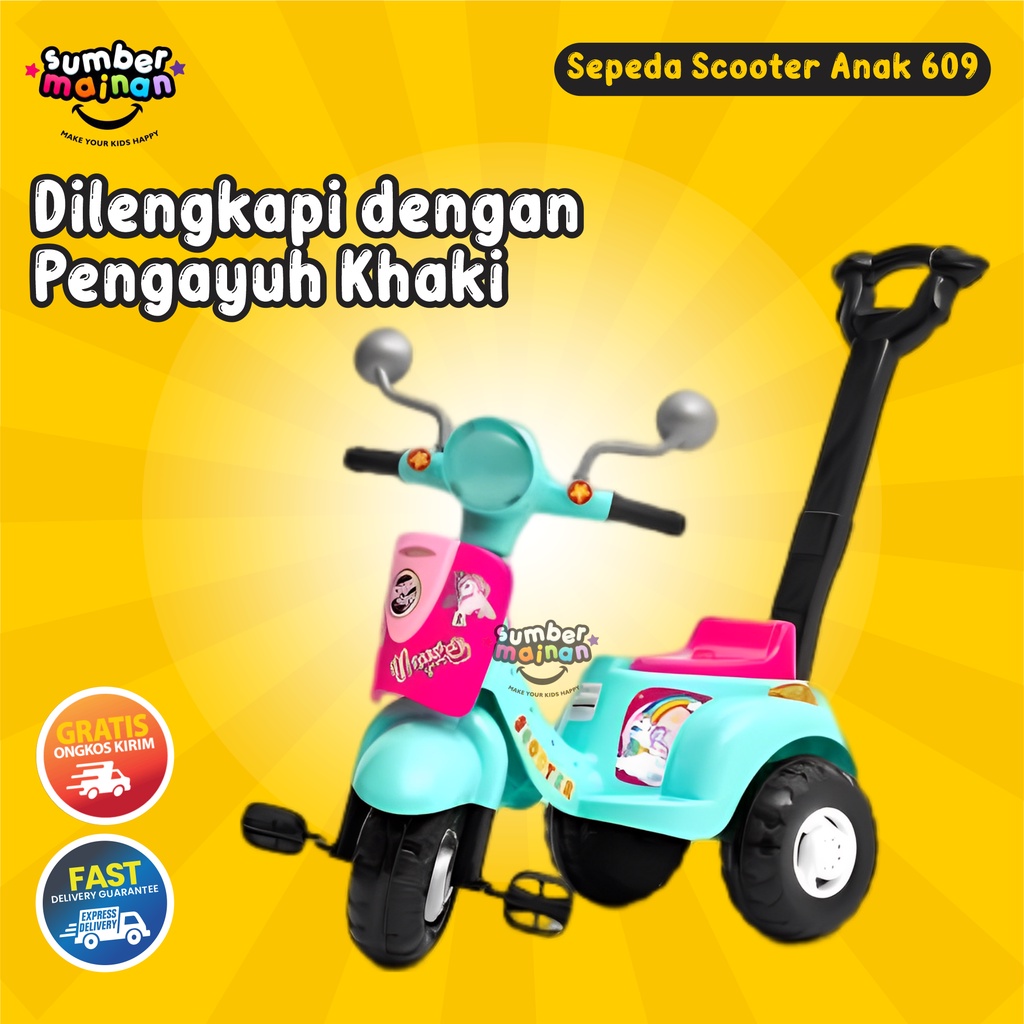 Jual Mini Bike Sepeda Scooter Anak Laki Laki Dan Perempuan 609 Terlaris ...
