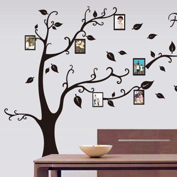 Jual Stiker Dinding Pohon & Bingkai Photo Wall Sticker Aesthetic Dekorasi Hiasan Dinding ...
