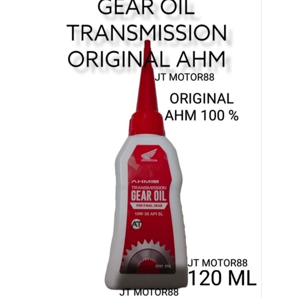 Jual OLI OIL GEAR GIR MATIC GERDANG FINAL GEAR ORIGINAL AHM 120 ML ...