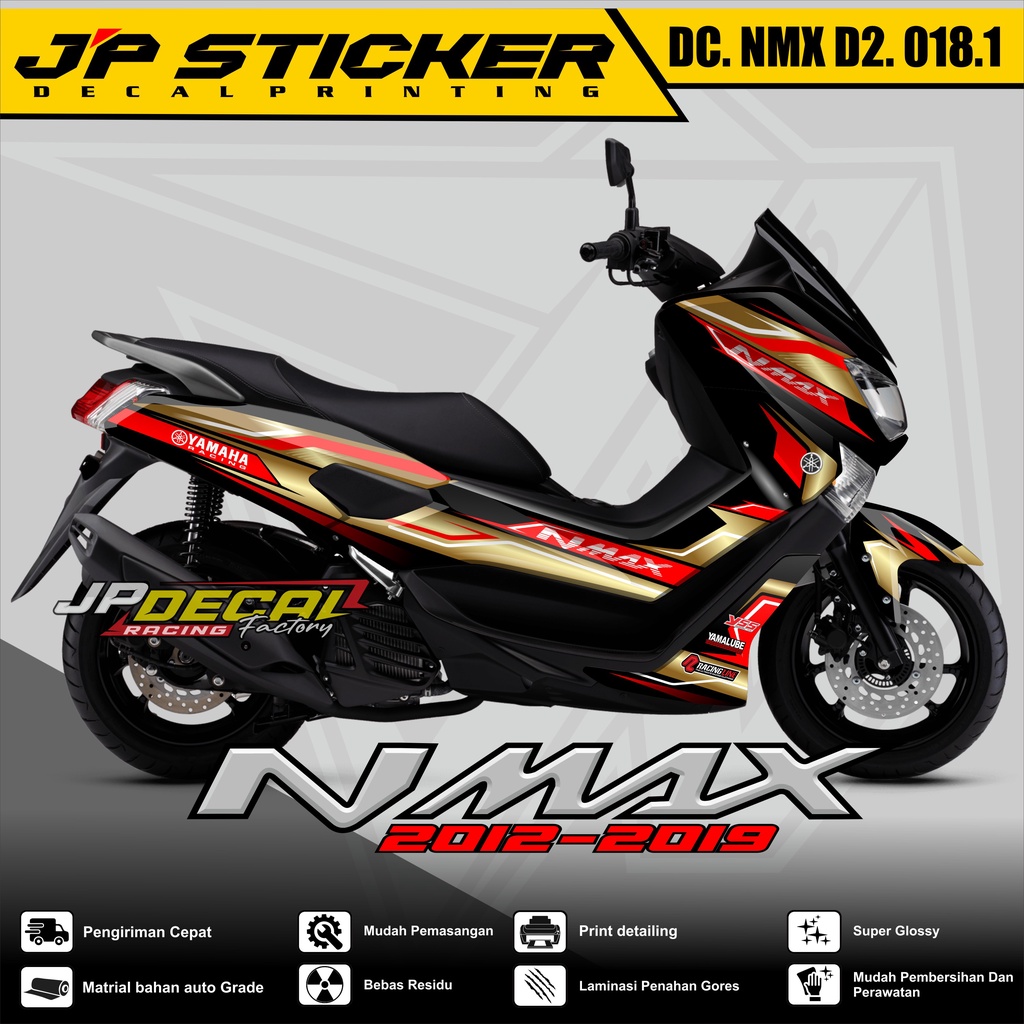 Jual Stiker Nmax Full body - Decal Sticker Yamaha Nmax 155 Old Fullbody ...