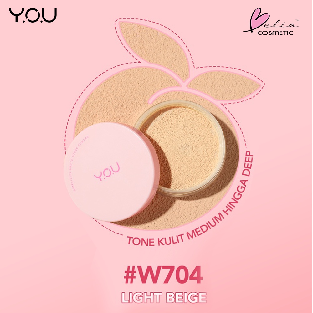 Jual BELIA YOU The Simplicity Perfect Matte Loose Powder NEW Formula ...