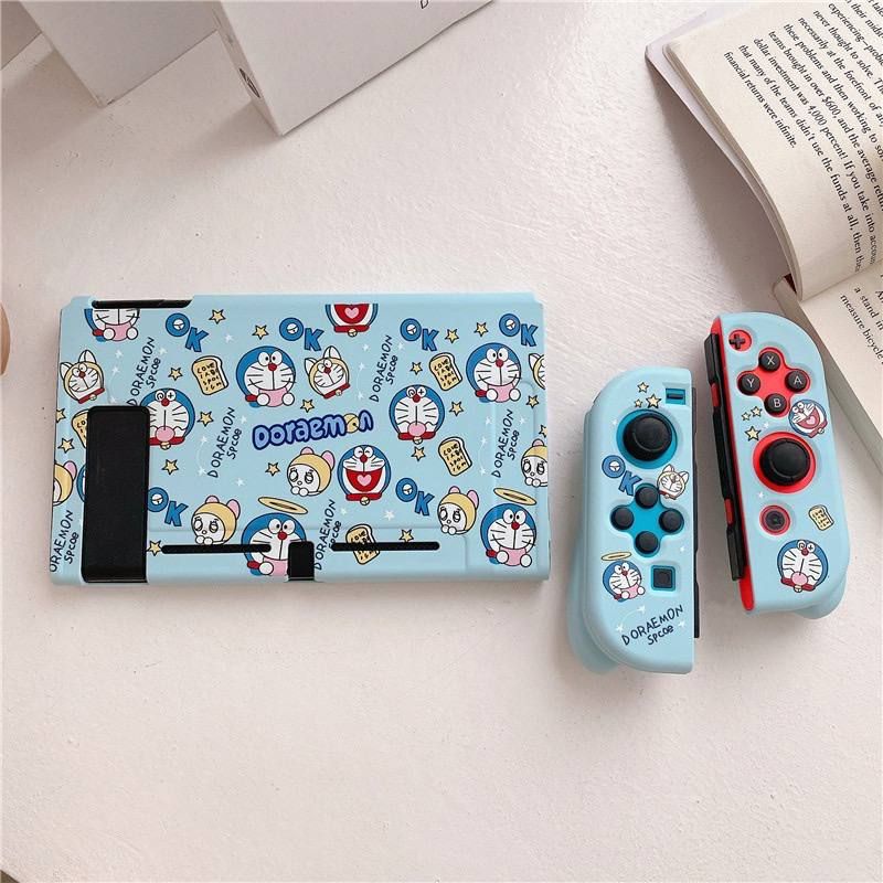 Jual Nintendo Switch Case Silikon Casing v2 v1 Doraemon Grip Softcase ...