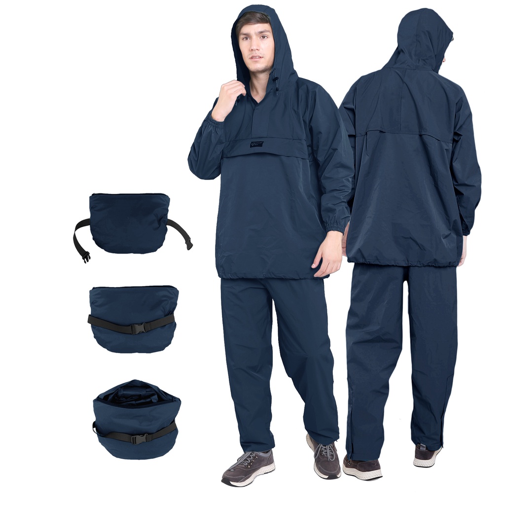 Jual [FREE GIFT] Capilari - XYS 304 Jas Hujan Wanita Terbaru Anti Air ...