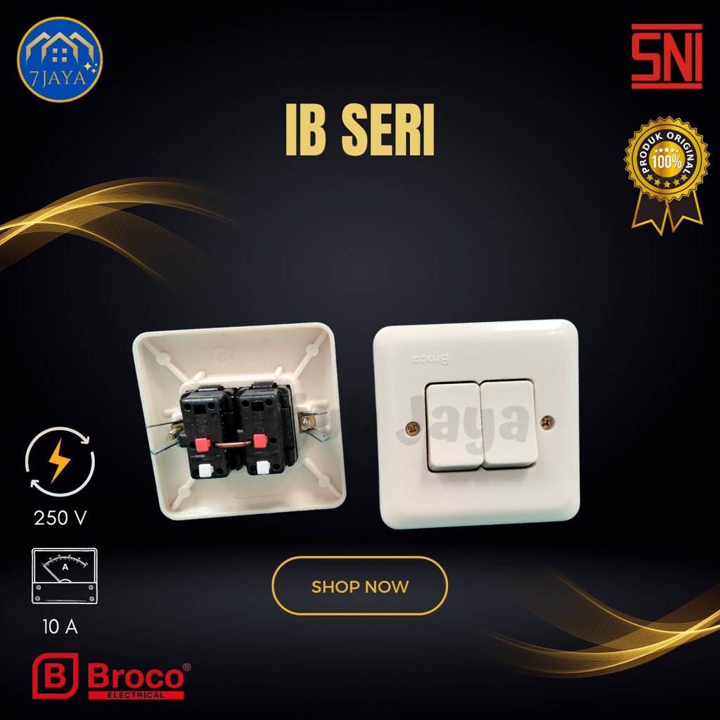 Jual IB Saklar Seri Broco | Shopee Indonesia