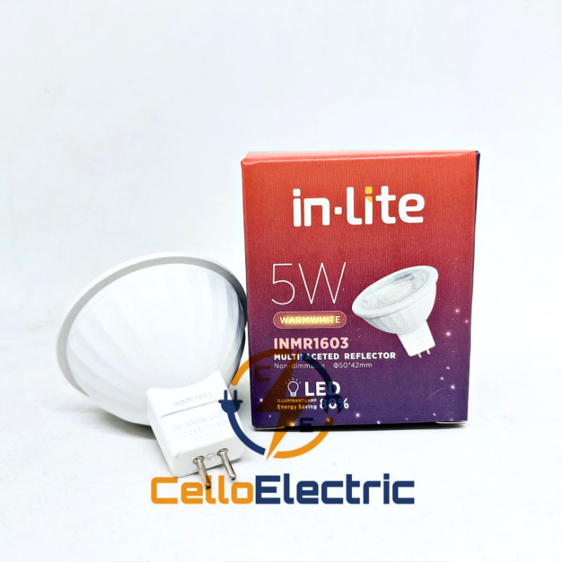 Jual Lampu Led Inlite 5 W MR 16 Led Spot/ Halogen In Lite MR16 5 Watt ...