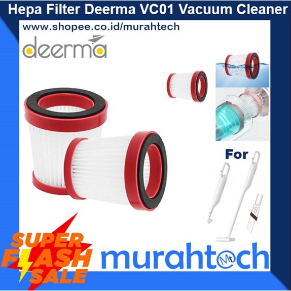 Jual Hepa Filter Deerma VC01 Vacuum Cleaner VC 01 Xiaomi Original ...