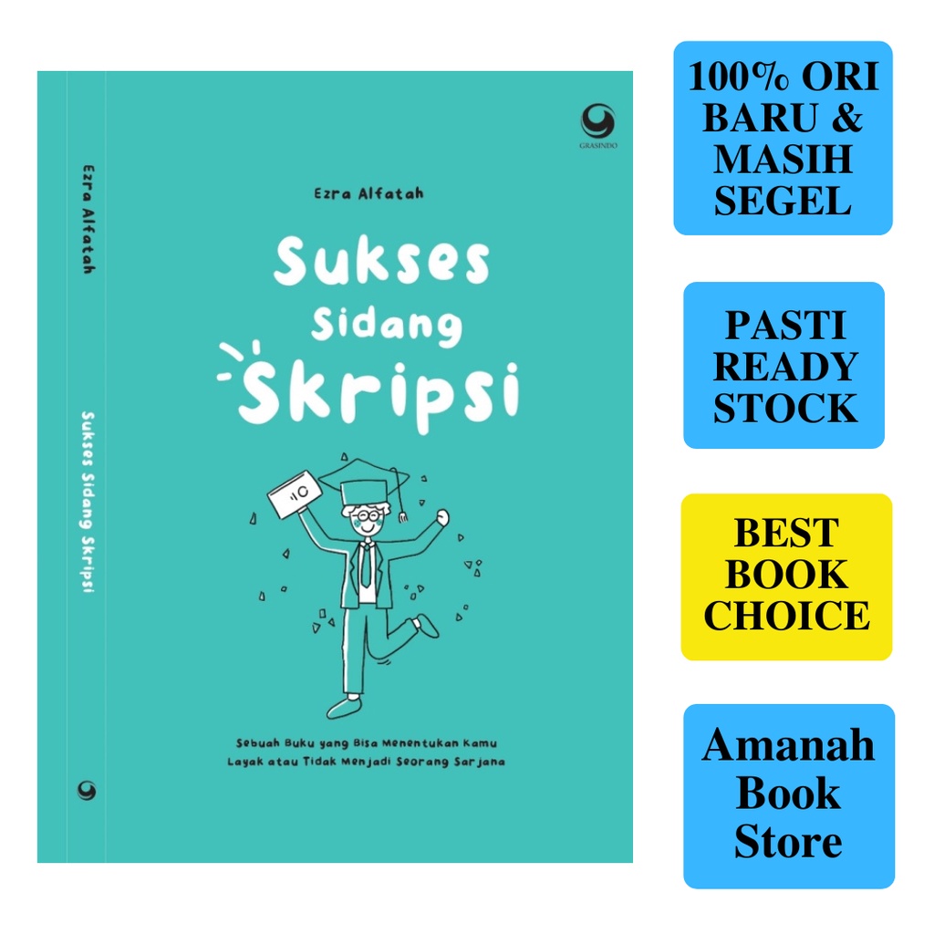Jual Buku Sukses Sidang Skripsi (S3) by Ezra Alfatah | Shopee Indonesia