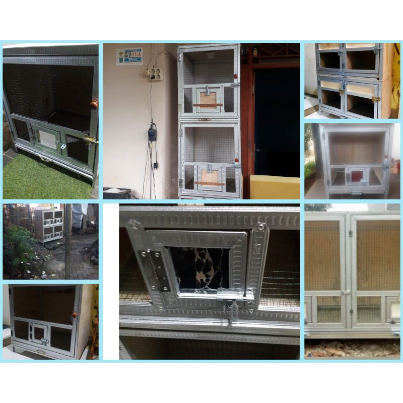 Jual Kandang Burung Merpati / Gupon Merpati Custom Bahan Holo Termurah ...