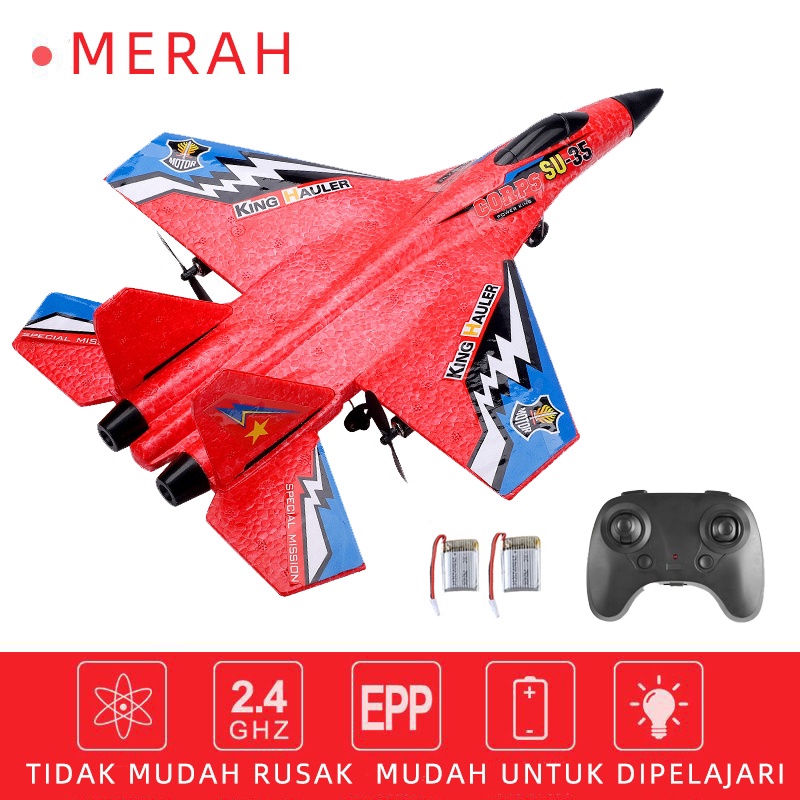 Jual Jojotoy Mainan Pesawat Terbang Remote Control Led Pesawat Glider ...