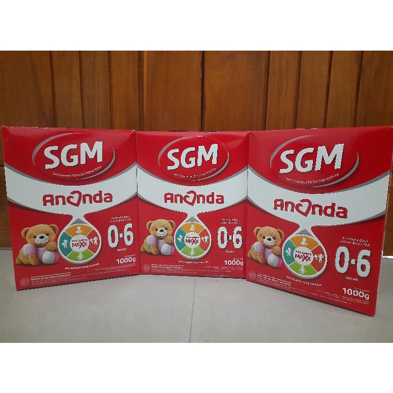 Jual SGM ANANDA 0-6 BULAN KEMASAN 1 KG EXP 2024 | Shopee Indonesia
