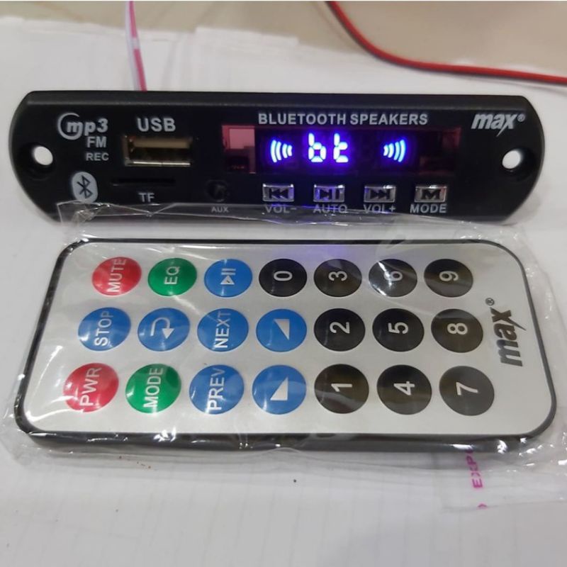 Jual Kit Mp3 Bluetooth Modul USB BT MAX | Shopee Indonesia
