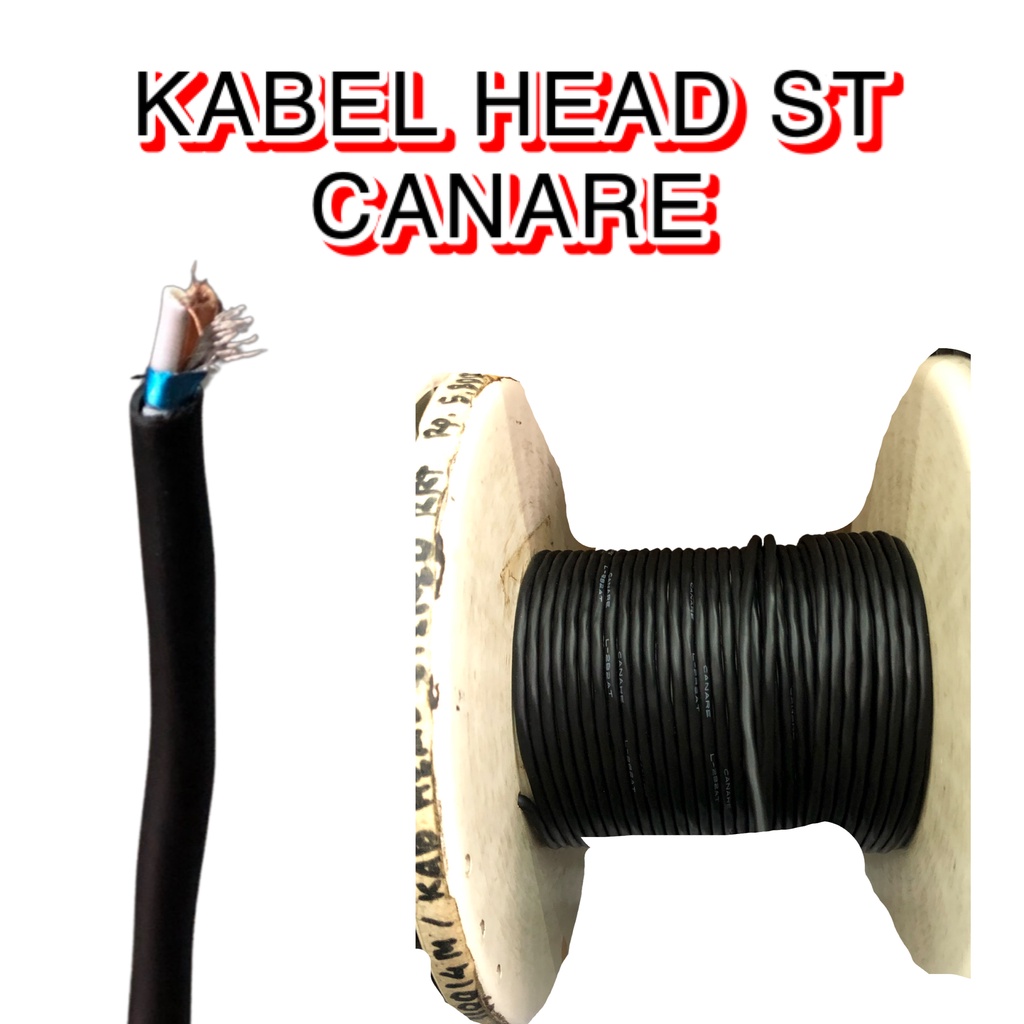 Jual KABEL HEAD ST CANARE RRT, BEETSTER,MAKITA,LAD (5 METER) | Shopee Indonesia