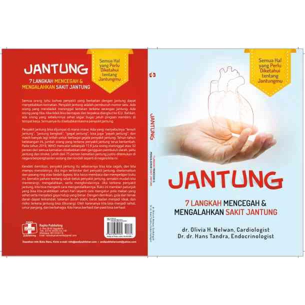 Jual Buku Jantung 7 Langkah Mencegah dan Mengalahkan Sakit Jantung Hans ...