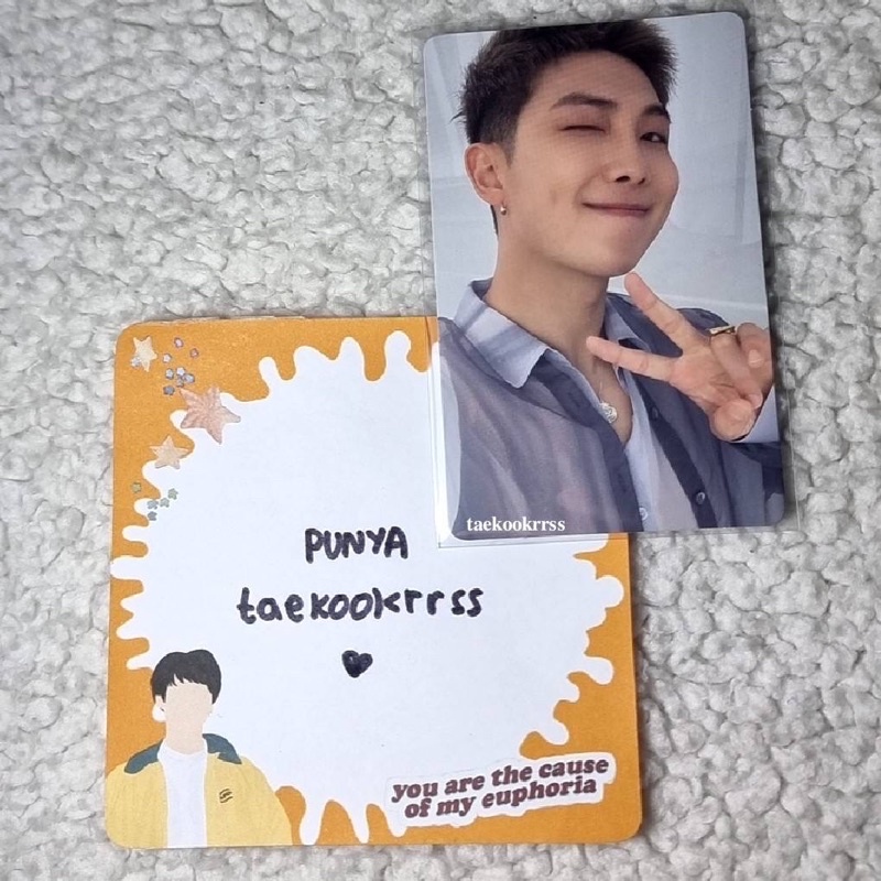 Jual BTS Album Proof Compact Edition Photocard Kim Namjoon (RM Compact ...