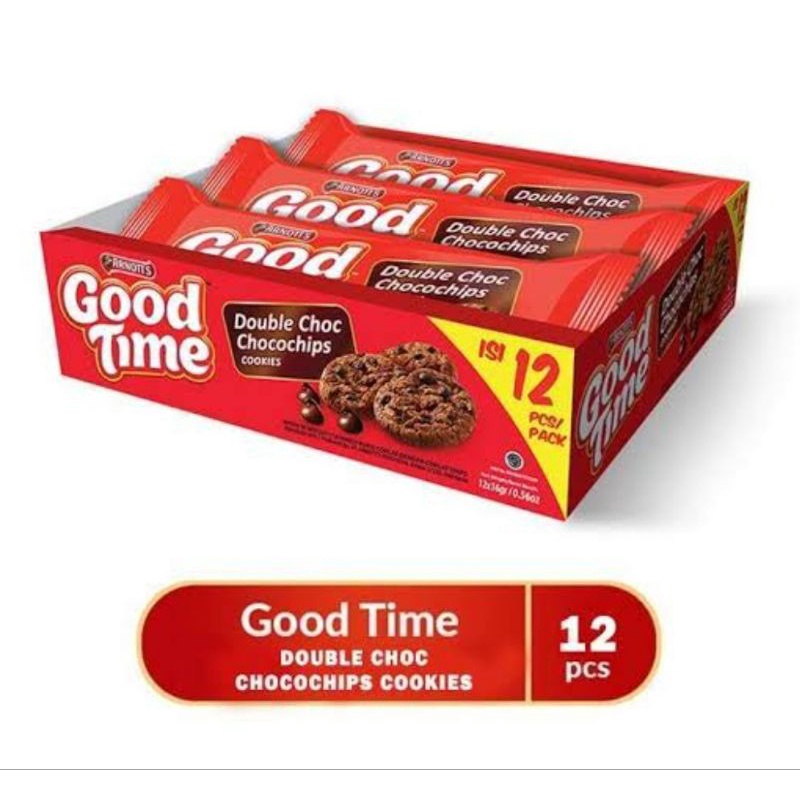 Jual Good time biskuit coklat 1 pak isi 12 pcs | Shopee Indonesia