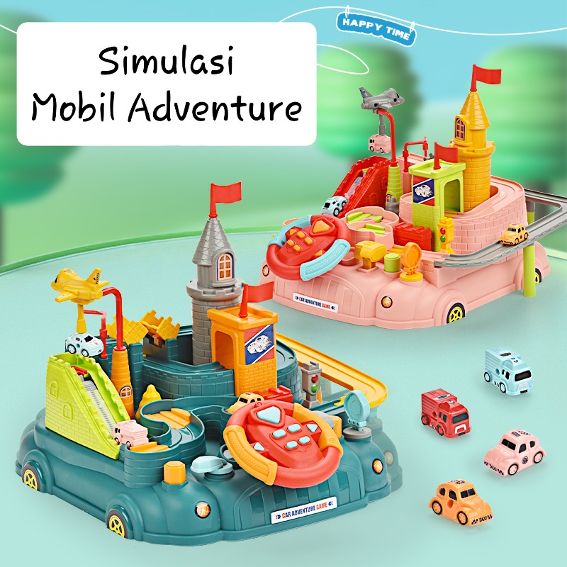 Jual [tma]Mainan Anak Simulasi Track Mobil / Track Adventure / Mainan ...