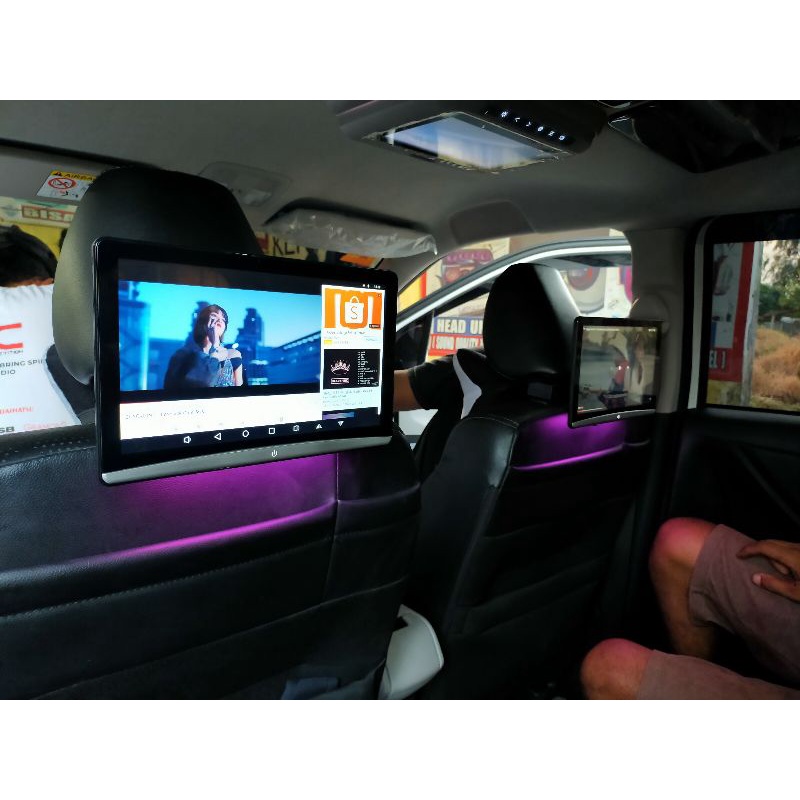 Jual HEADREST ANDROID ENIGMA 10.6INC ( 2pcs ), Monitor, USB, RAM 2GB ...