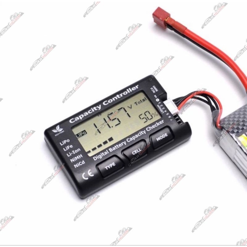 Jual Lipo Tester Checker Cell Meter 1-7S Digital Lipo Battery Voltage ...