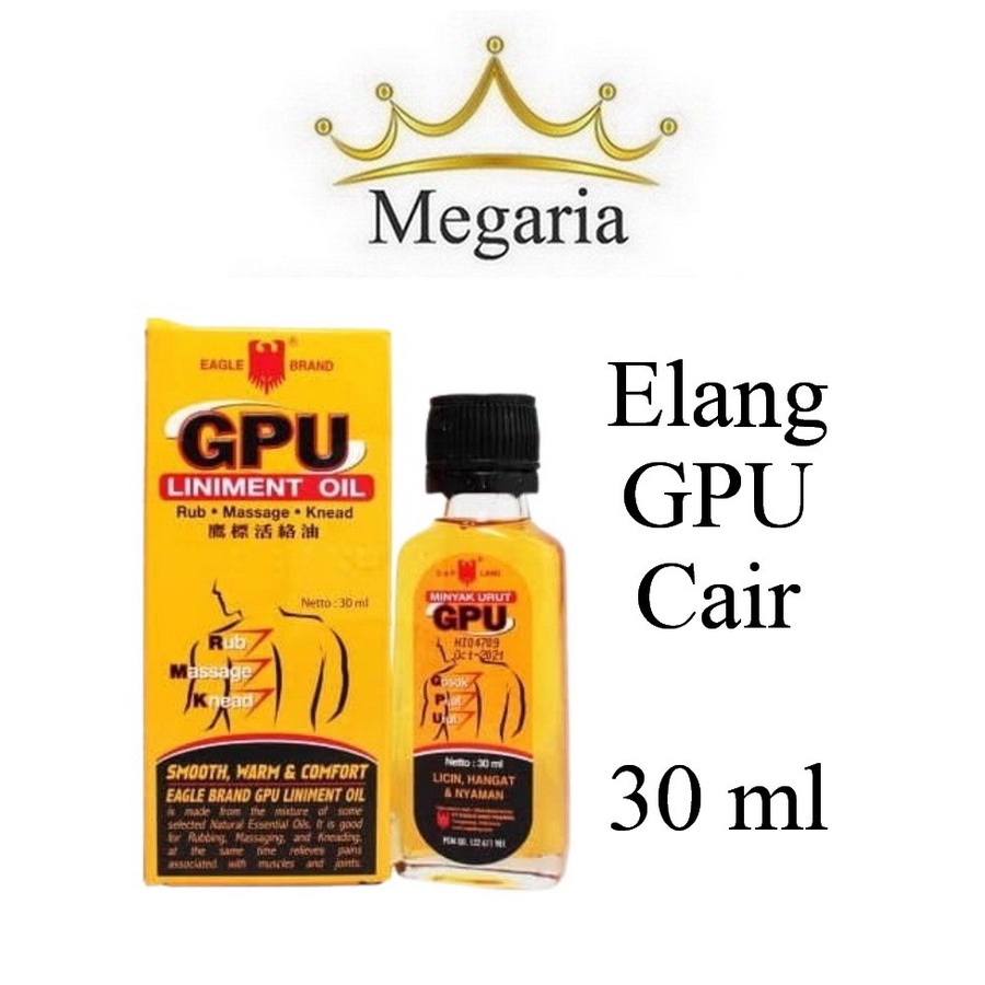Jual Elang GPU Minyak Urut 30ml | Shopee Indonesia