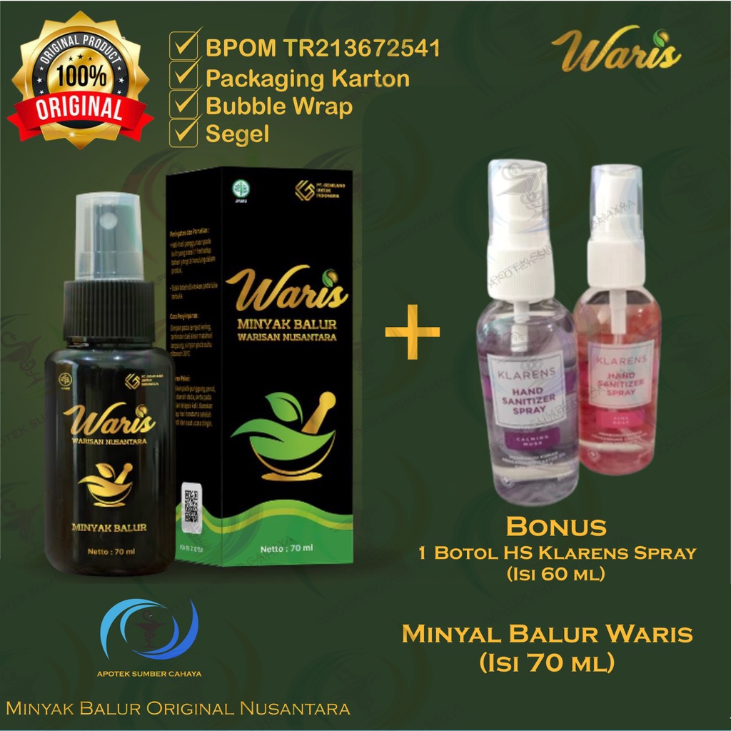 Jual MINYAK BALUR WARIS (isi 70ml) | Shopee Indonesia