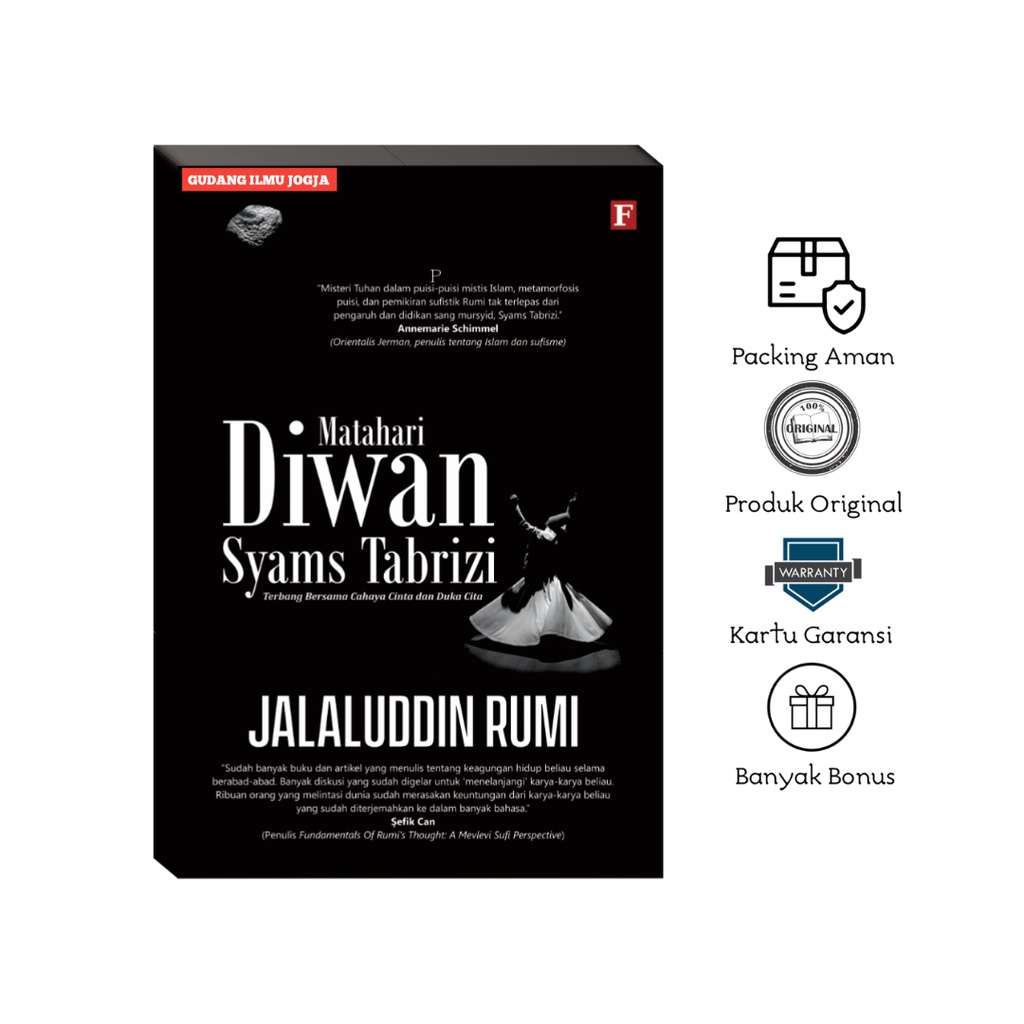 Jual Matahari Diwan Syams Tabrizi - Jalaluddin Rumi (Original) | Shopee ...