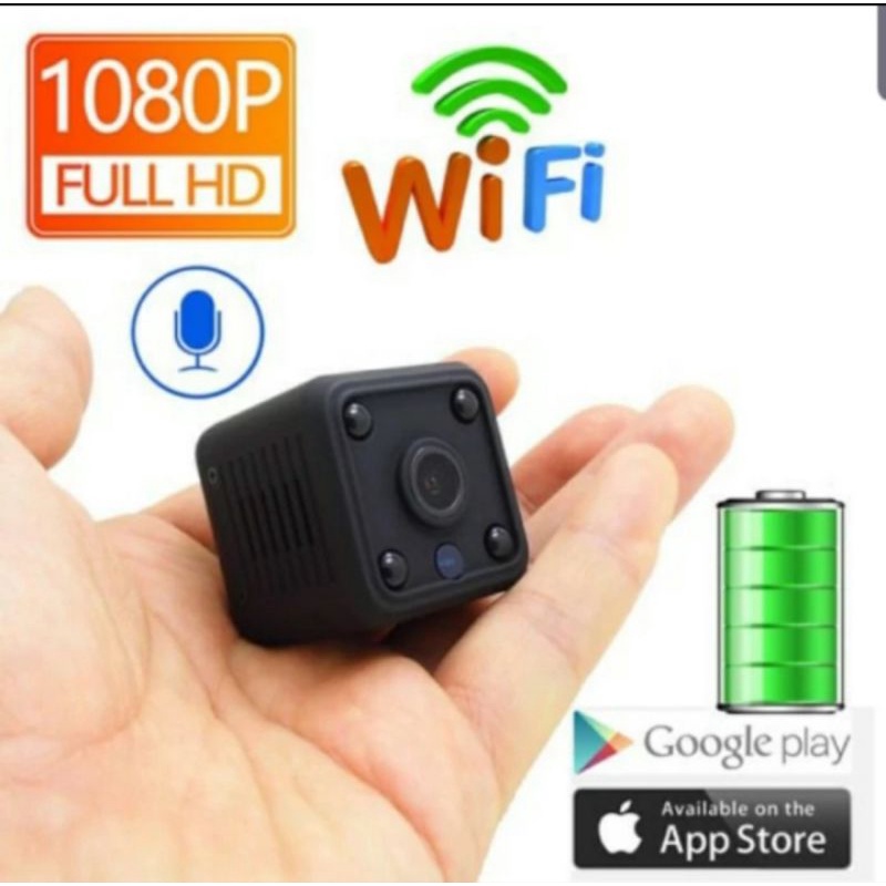 Jual ip camera mini WiFi X6 cctv camera mini 5mp HD1080P | Shopee Indonesia