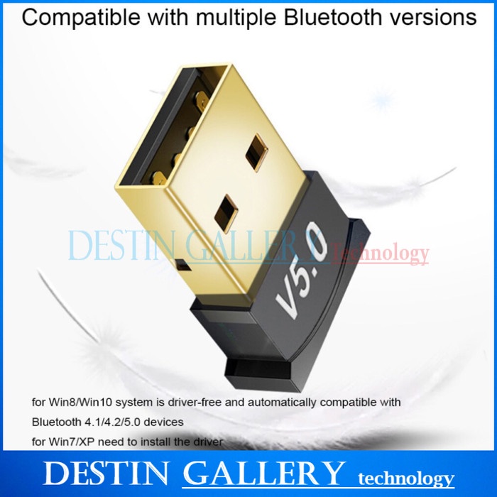 Jual Jualan Bluetooth Usb Dongle 5.0 Bluetooth Eksternal For Komputer ...
