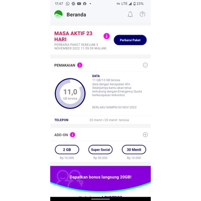 Jual Kartu Perdana Liveon PowerBy XL AXIATA | Shopee Indonesia