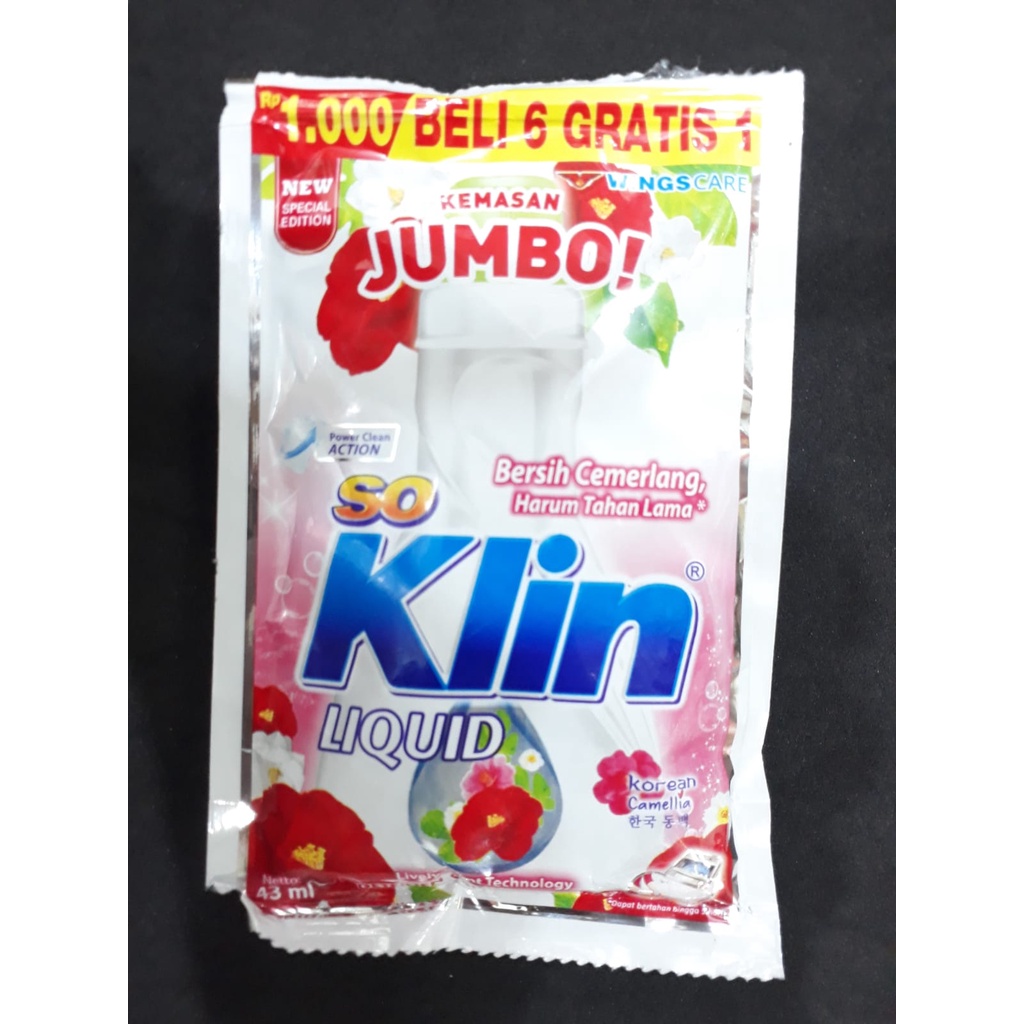 Jual SO KLIN LIQUID KOREAN CAMELIAN AND FLOWER AND APPLE 40ML BELI 6 ...