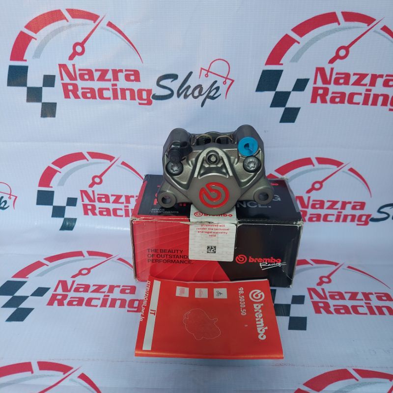 Jual Kaliper Brembo 2 Piston 1 Pin Grey Original | Shopee Indonesia