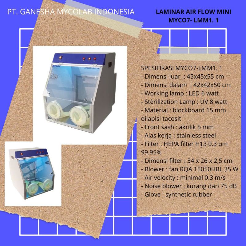 Jual LAMINAR AIR FLOW MINI MYCO7 - LMM1. 1 | Shopee Indonesia