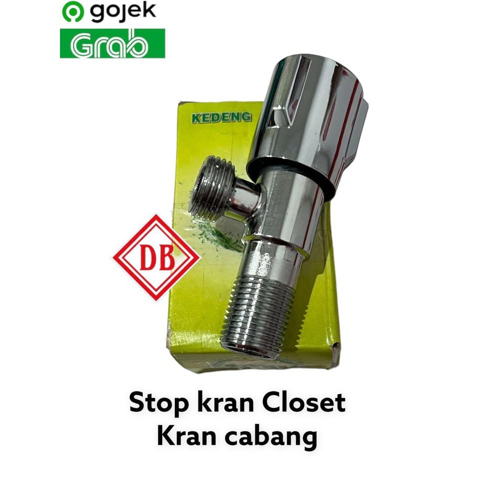 Jual KEDENG/STOP KRAN CLOSET/KRAN CLOSET/KRAN JET SHOWER/STAINLESS/KRAN ...