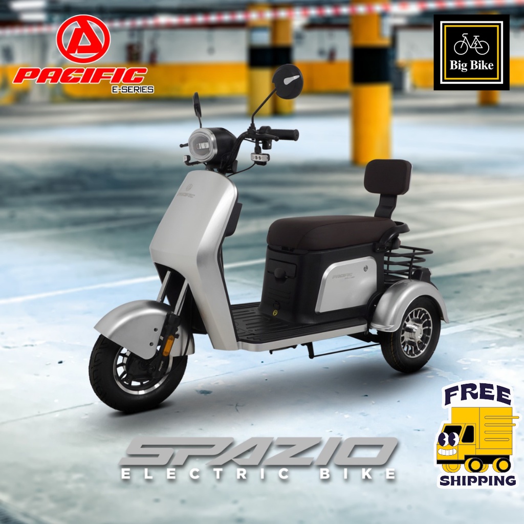 Jual SEPEDA MOTOR LISTRIK RODA 3 SPAZIO PACIFIC EXOTIC | Shopee Indonesia