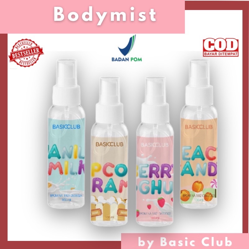 Jual BODY MIST BASIC BASICCLUB x GEAMOORE 100 ML BODYMIST PREMIUM BPOM APPROVE | Shopee Indonesia