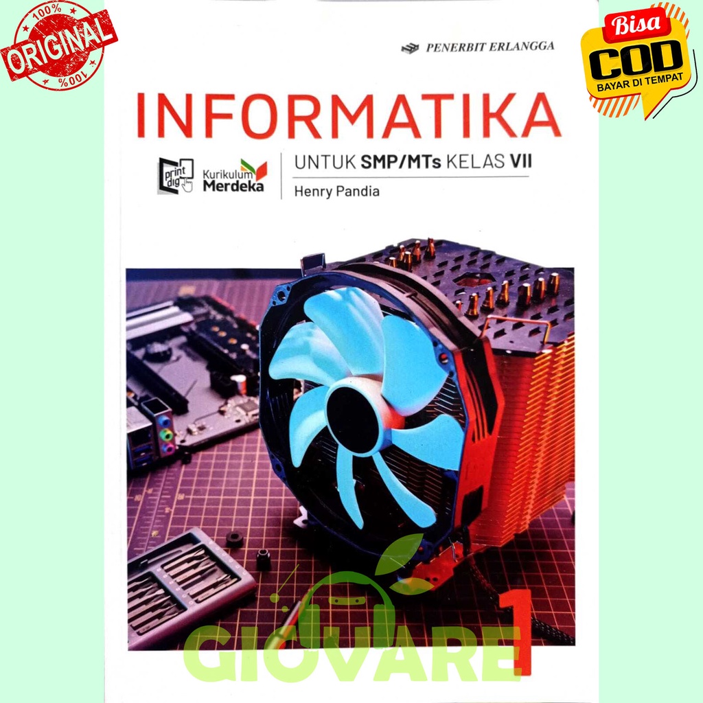 Jual BUKU INFORMATIKA KELAS 7 ERLANGGA KURIKULUM MERDEKA | INFORMATIKA SMP/MTS KLS.VII/KM ...